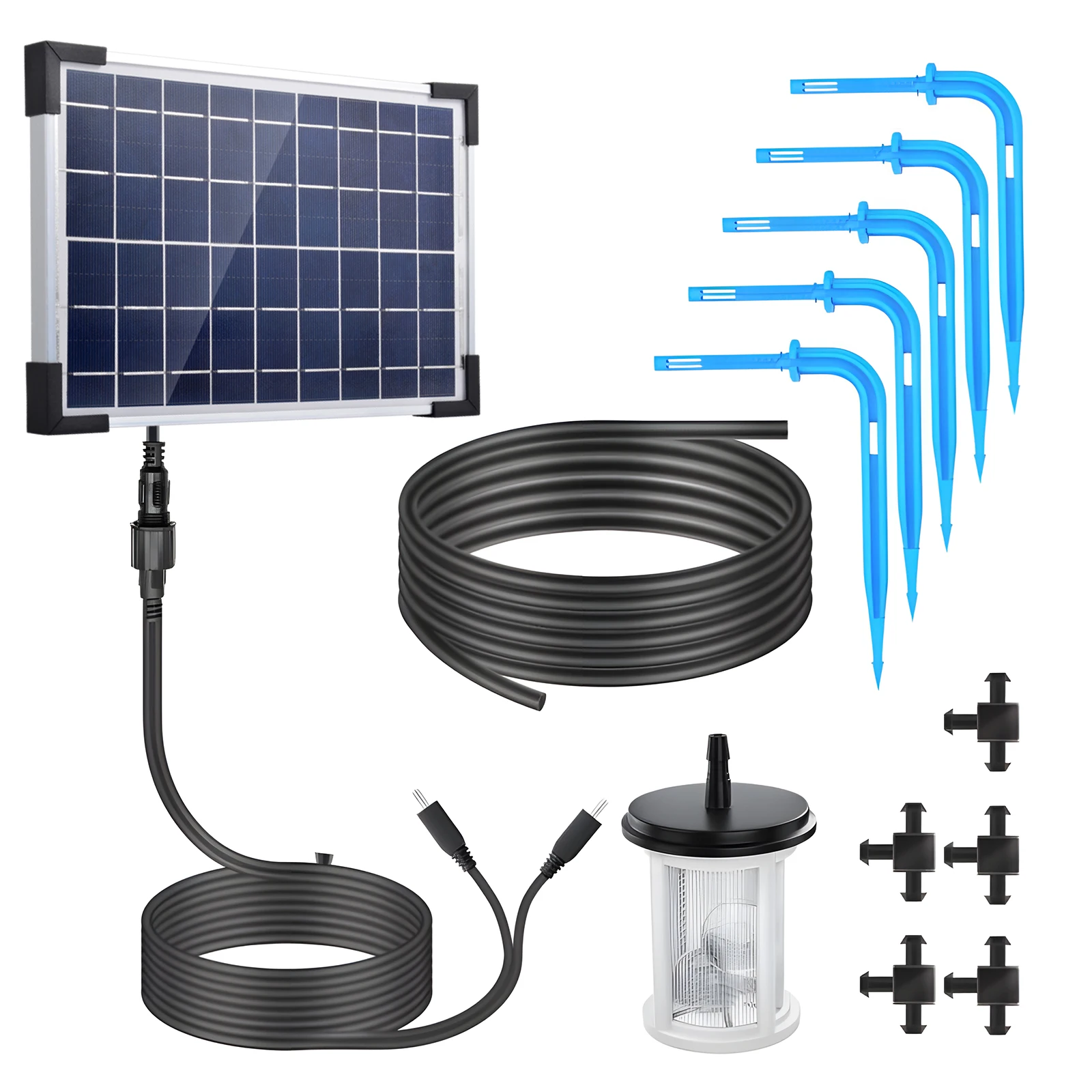 Solar-Auto-Drip-Irrigation-System-Solar-Powered-Drip-Irrigation-Kit ...