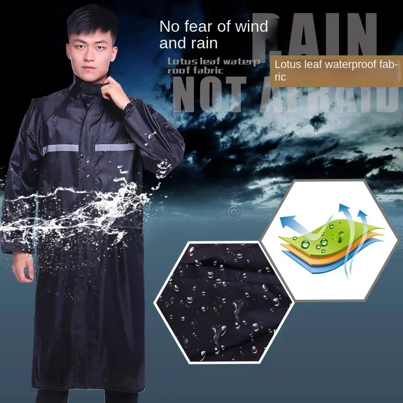 Unisex-Raincoat-Suit-Thickened-Waterproof-Rain-Coat-Outdoor-Camping ...