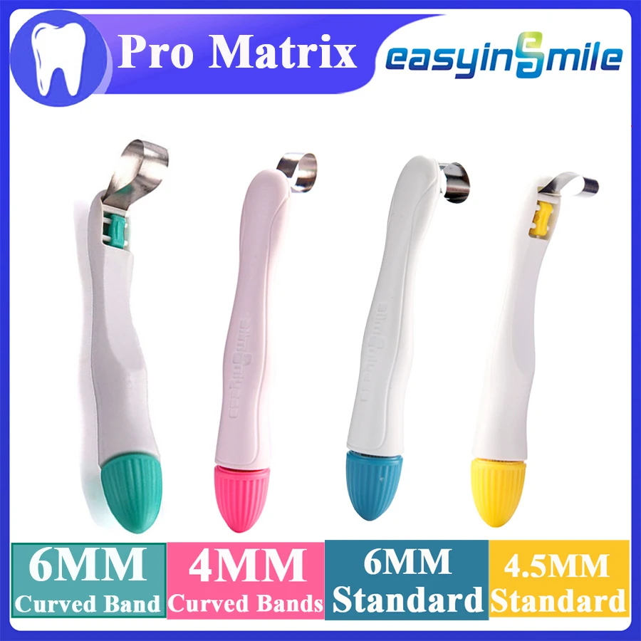 10-50Pcs-EASYINSMILE-Dental-Pro-Matrix-Bands-Pre-Formed-Sectional ...