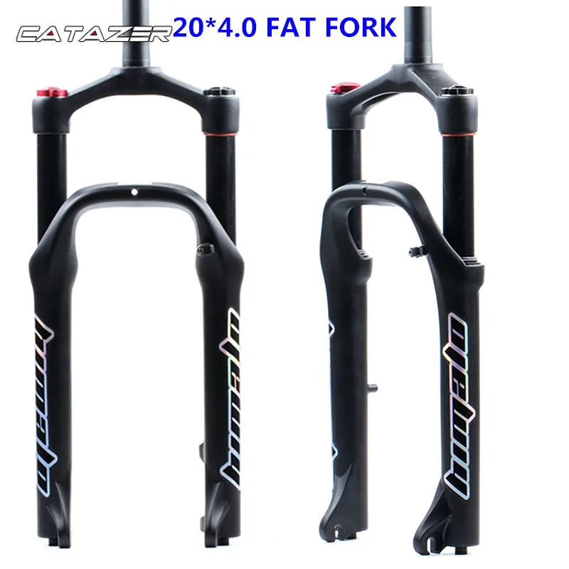 Bicycle-Fork-MTB-Moutain-20inch-Bike-Fat-Air-Gas-Locking-Suspension ...