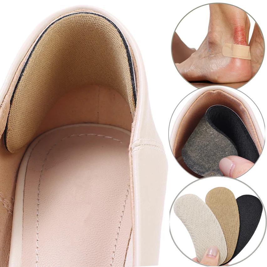 2pcs Thickening Sponge Heel Pads for Sandals High Heel Shoes Adjustable ...