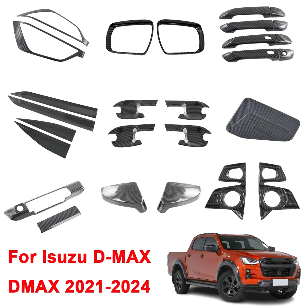 For Isuzu D-MAX DMAX 2021 2022 2023 2024 ABS Car Door Handle Bowl Cover ...