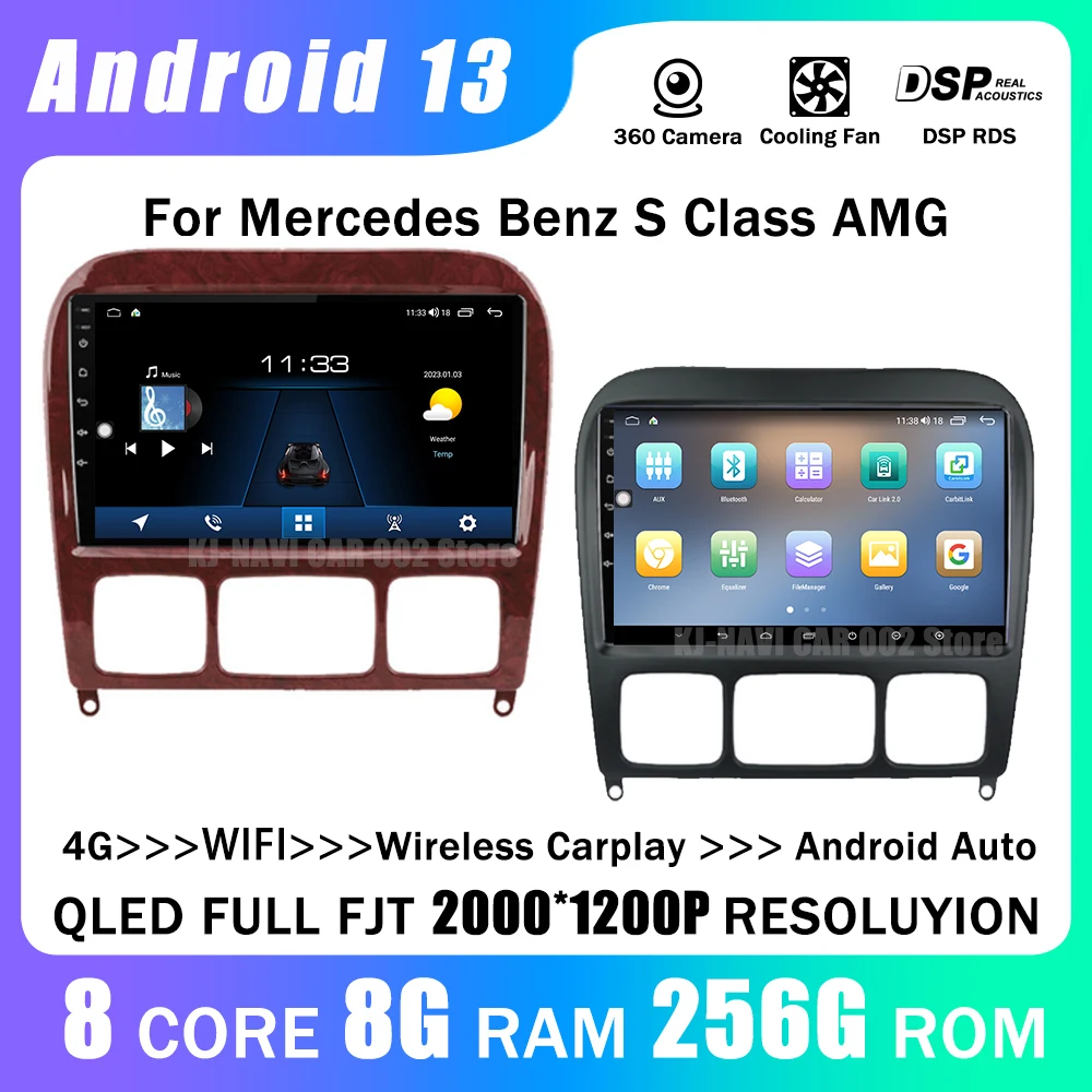 For-Mercedes-Benz-S-Class-W220-S280-S320-S350-S400-S430-S500-S600-AMG ...