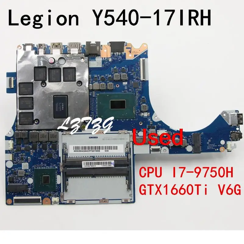 Usado Para Lenovo Legion Y540 17IRH Laptop Motherboard FY710/FY714 NM ...