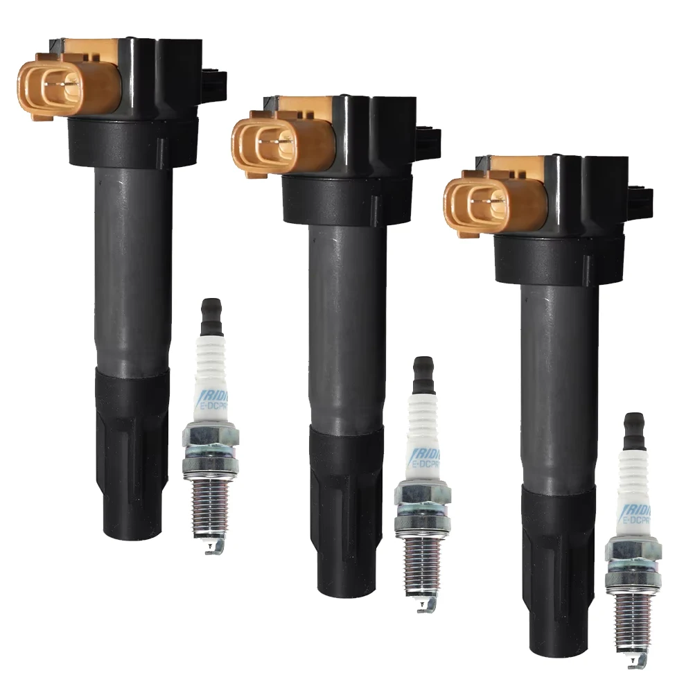 3pcs For Suzuki Alto Celerio Ignition Coils & Spark Plug K10 800 1.0L ...