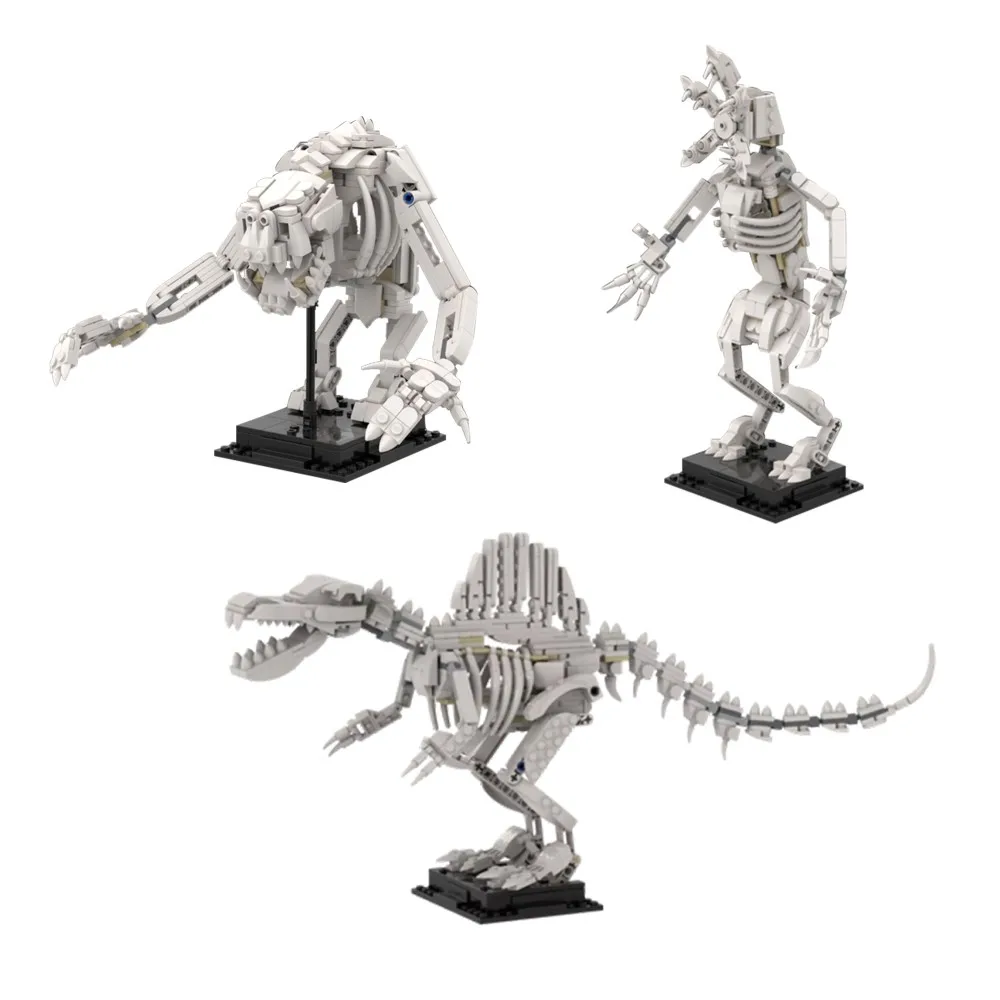 Gobricks-MOC-Spinosaurus-Dinosaur-Skeleton-Building-Block-set-Dinosaur ...