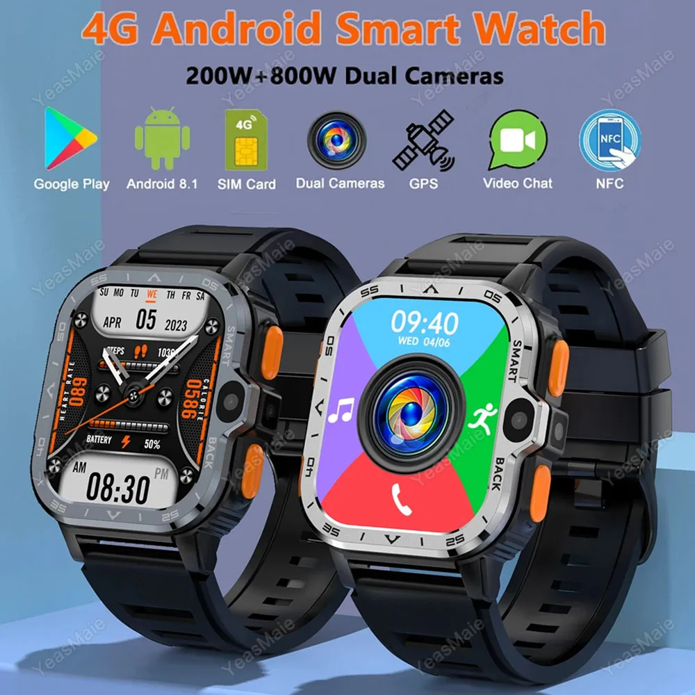 Smartwatch-4G-LTE-con-rastreador-GPS-que-combina-videovoz-y-llamadas-Wi ...