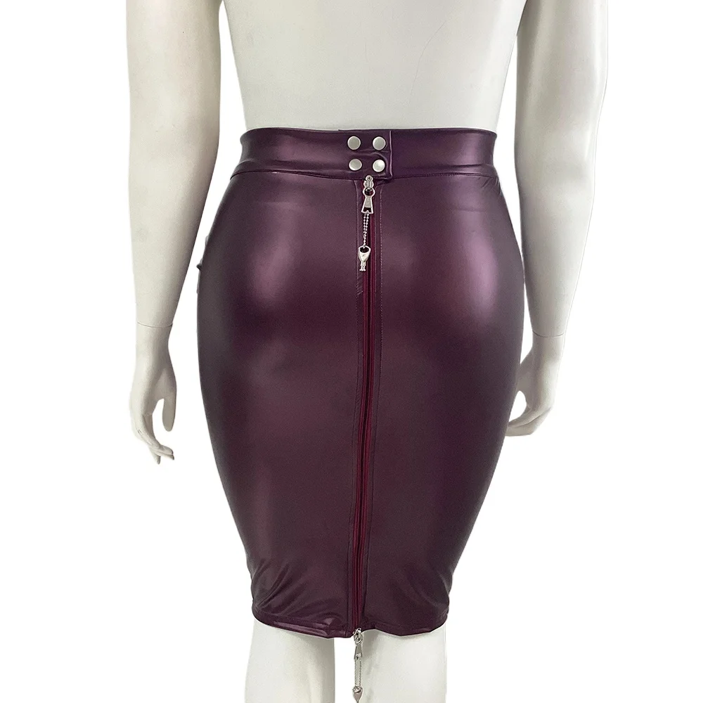 Plus-Size-Lockable-Bodycon-Knee-Length-Skirts-for-Club-Party-Women ...