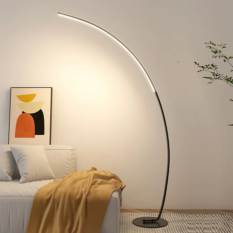 Nordic-Creative-C-shaped-LED-Floor-Lamp-Minimalist-Design-Living-Room ...