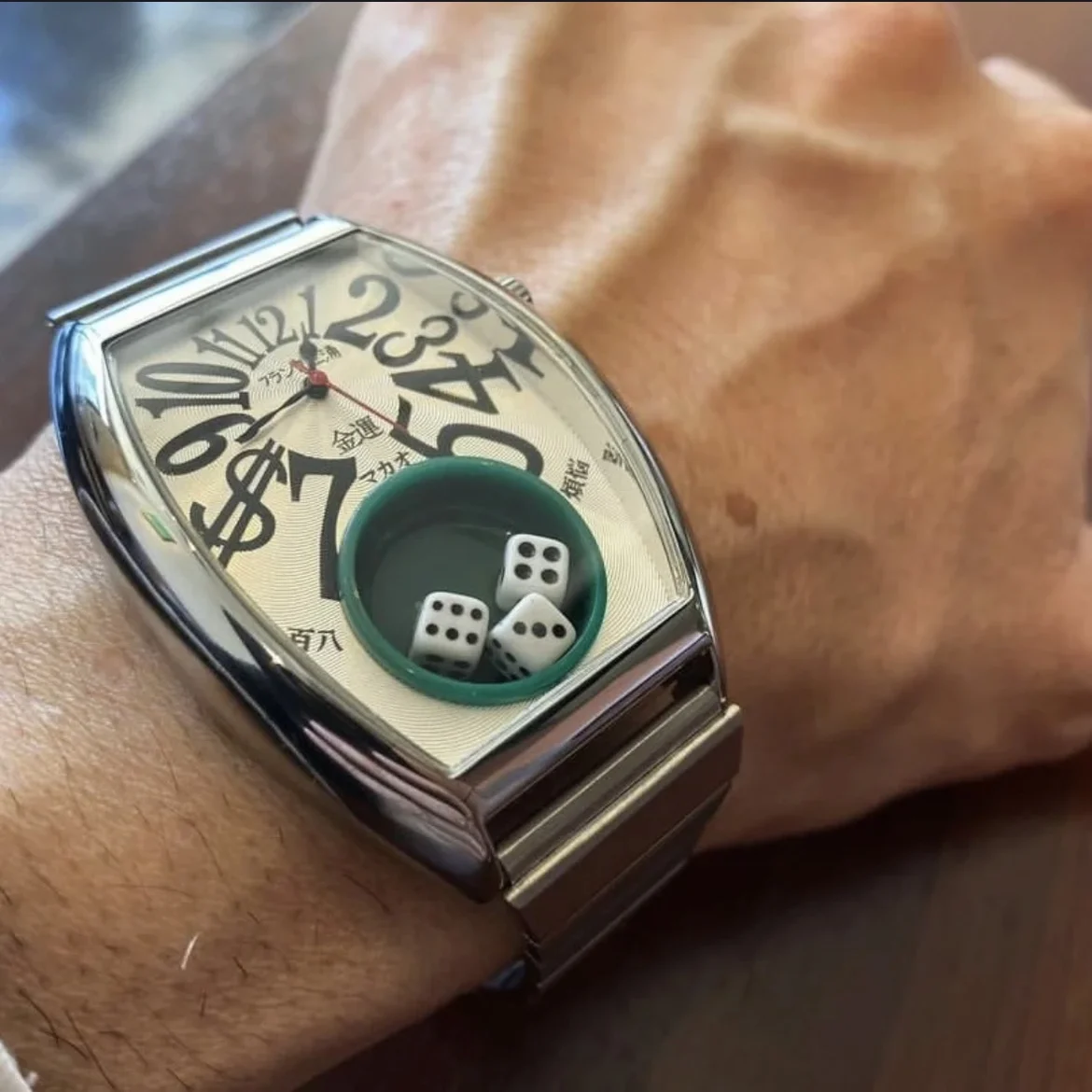 Kiosk-Miura-Japanese-Dice-Watch-Vintage-Watch-Ins-niche-watch-parody ...