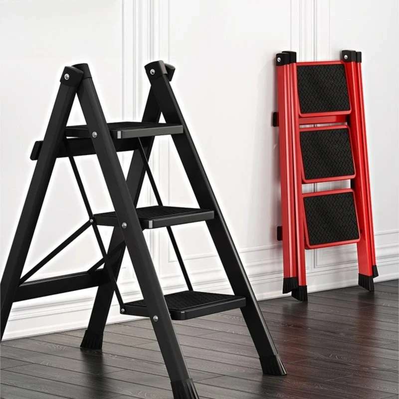 Warming Home Folding Small Ladder Indoor Multifunctional Safety Anti ...