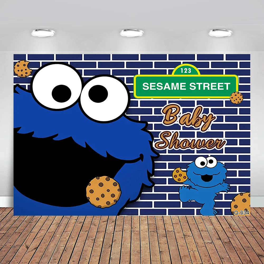 Cookie Monster Baby Shower Backdrop Shop Prices | www.oceanproperty.co.th