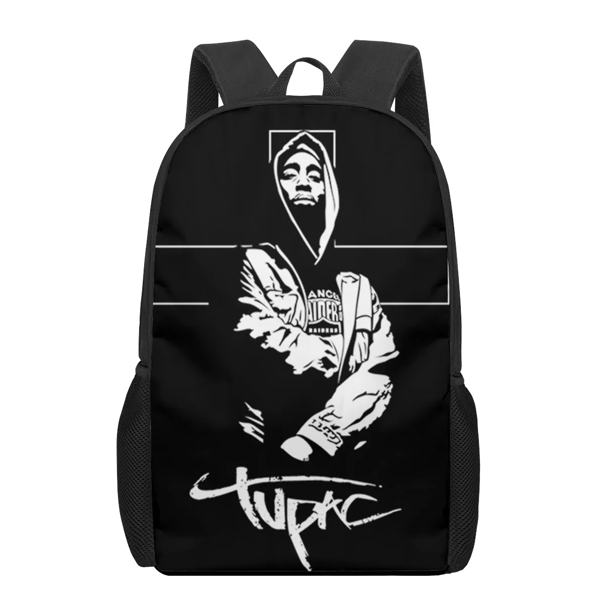 Rapper-2pac-singer-Tupac-Pattern-Children-School-Bags-for-Girls-Boys ...