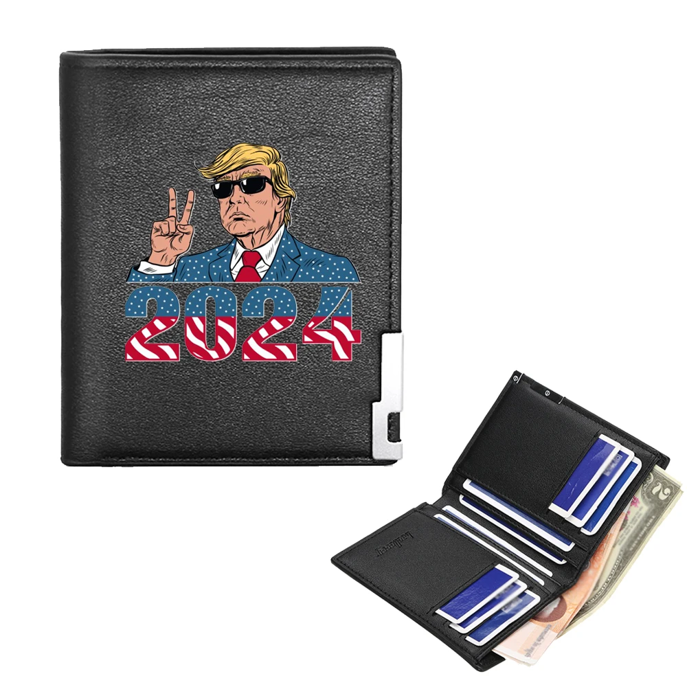 New-Arrivals-Trump-2024-Design-Printing-Pu-Leather-Wallet-Men-Women ...