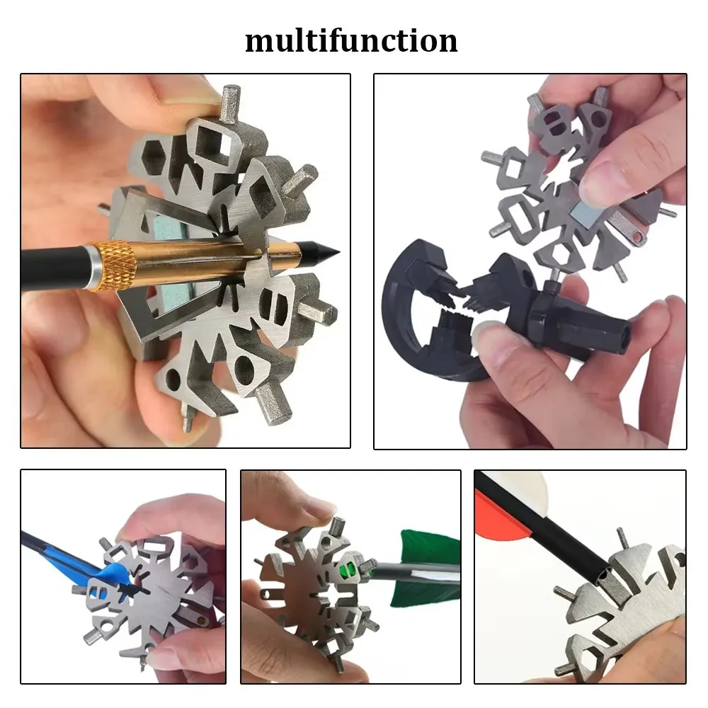 Arrow Repair Serving Tool Hex Wrench Multifunction Stainless Steel ...