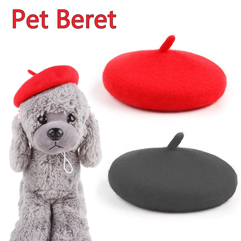 Pets Dog Hat Accessories Pets Grooming Dress Up Cap Cute Beret Mini ...