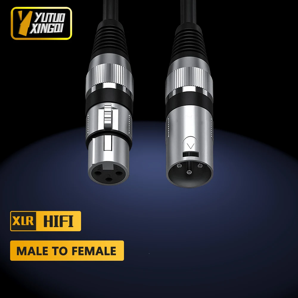 XLR-Male-To-Female-Audio-Output-Input-Cable-KTV-Sound-Microphone-XLR ...