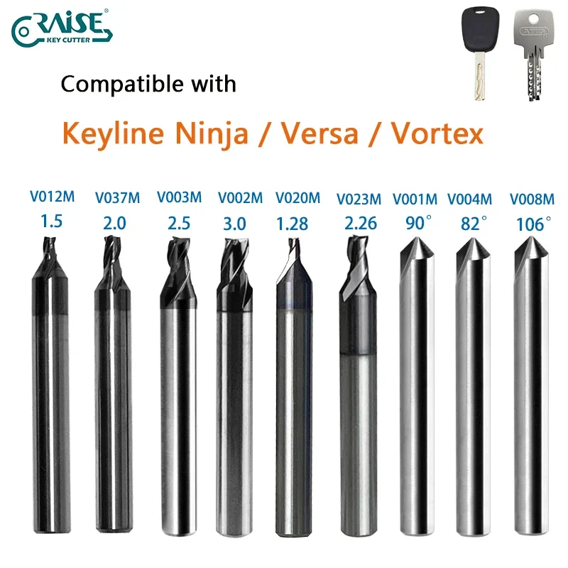 KEYLINE-NINJA-VERSA-GYMKANA-994-Milling-Cutter-V003-V012-V037-V001-V004 ...