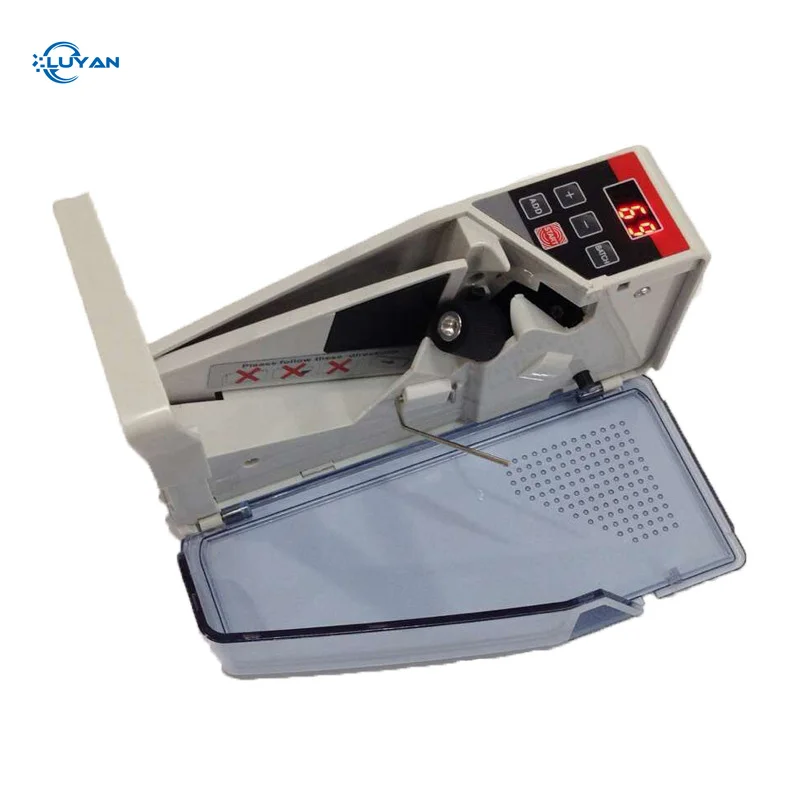 V40 Mini Portable Handy Currency Calculater Money Cash Counting Machine ...