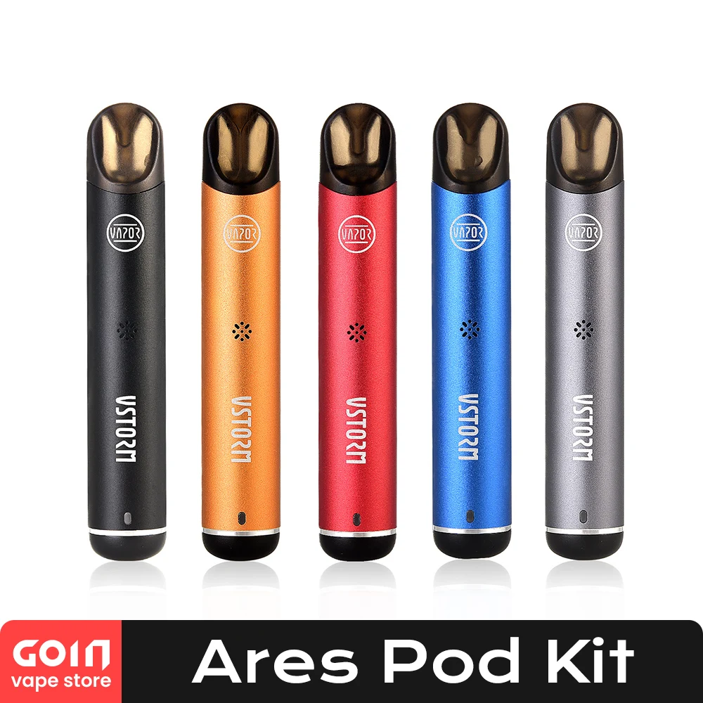 Vapor-Storm-Ares-Vape-Pod-kit-560mAh-1-6ml-Refillable-Cartridge-Mesh ...