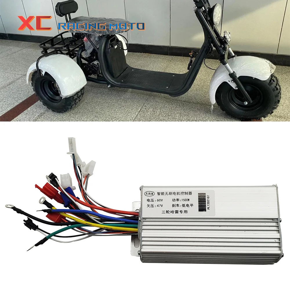 Electric-Scooter-60V-1500W-Smart-Brushless-Motor-Controller-For ...