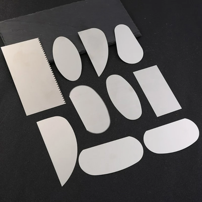 10PCS-Pottery-Clay-Steel-Scraper-for-Polymer-Clay-Scraper-Pottery-Tools ...