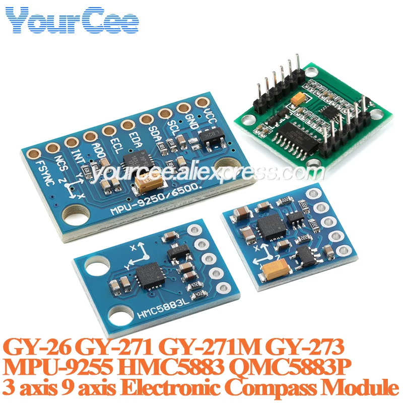 GY-26 Electronic Compass Sensor For GPS Navigation GY-271M GY-271 GY ...