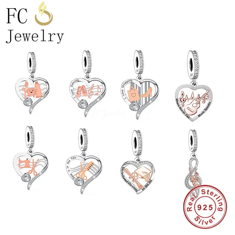 FC-Jewelry-Fit-Original-Charm-Bracelet-925-Silver-She-Believed-She ...