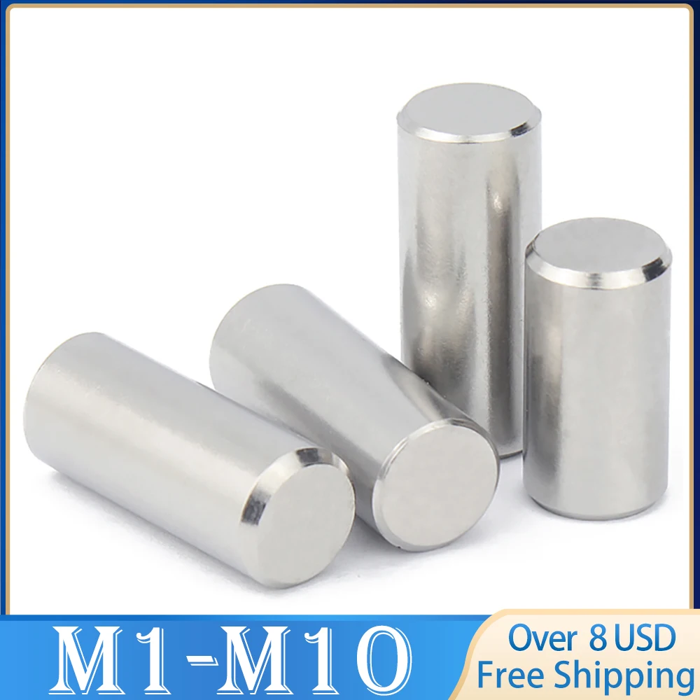 M1 M1.5 M2 M2.5 M3 M4 M5 M6 M8 M10 Cylindrical Pin Locating Dowel 304 ...
