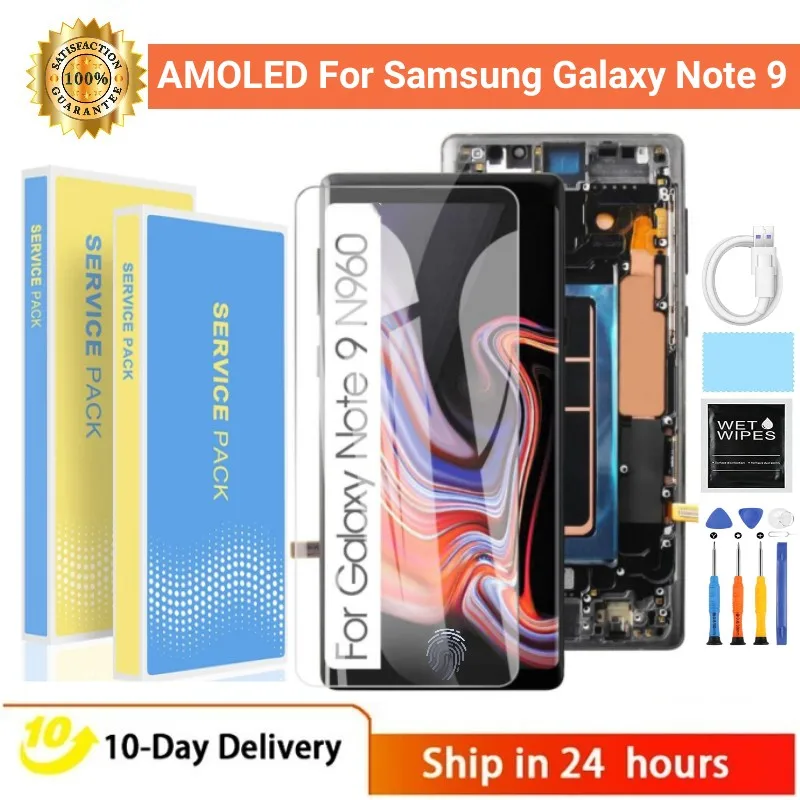 Soft-AMOLED-For-Samsung-Galaxy-Note-9-LCD-Screen-Replacement-For ...
