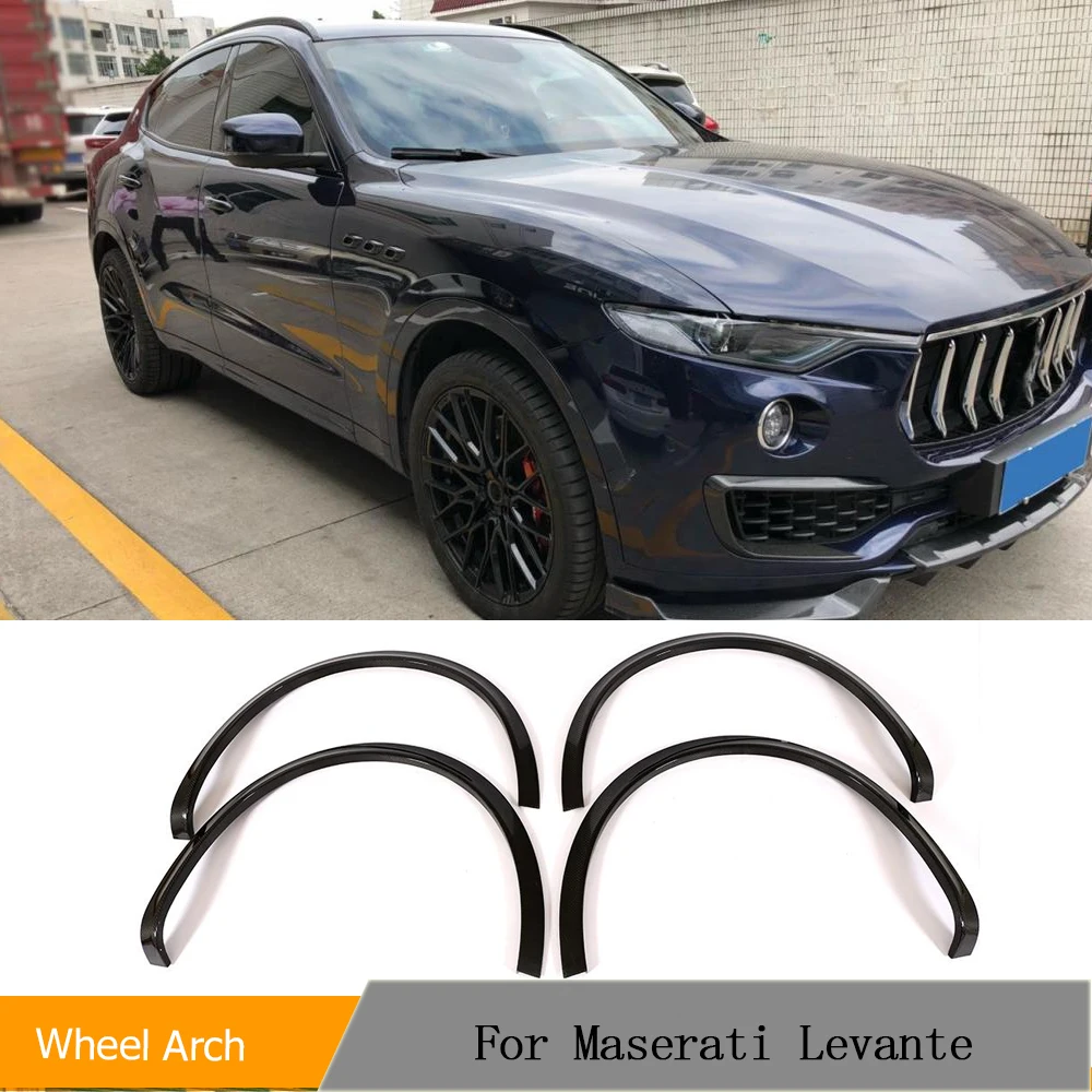 Carbon-Fiber-Wheel-Arch-For-Maserati-Levante-2017-2018-Base-Sport-S ...