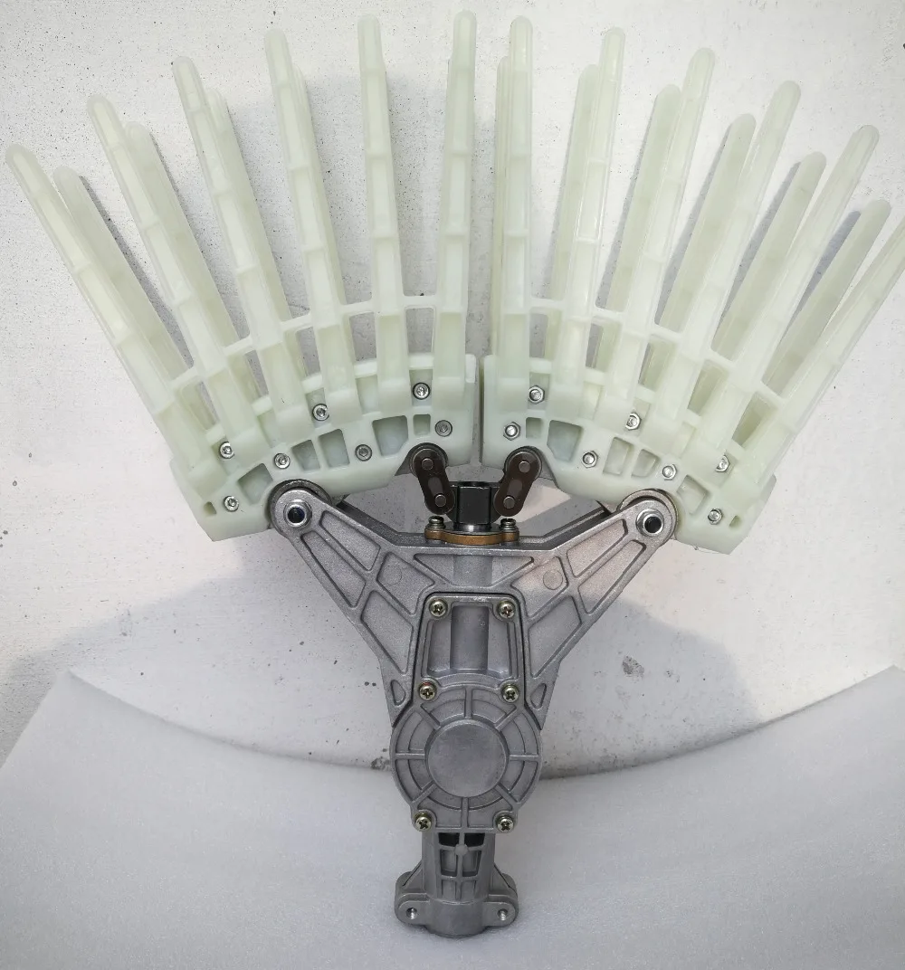 Plastic-Finger-Double-Rake-Head-Cocoa-Beans-Palm-Cutter-vareador-Coffee ...