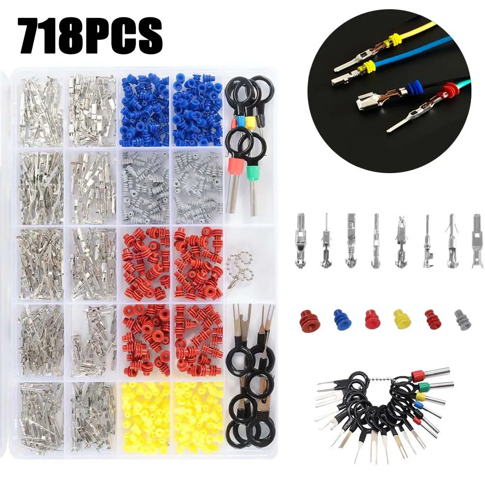 Terminal-do-carro-el-trico-Pin-Connector-Kit-Crimp-Wire-Feminino-e ...