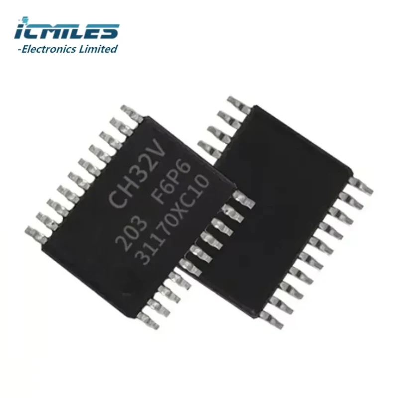Chipset-IC-de-32-bits-piezas-CH32V203-CH32V203F6P6-CH32V203C8T6 ...