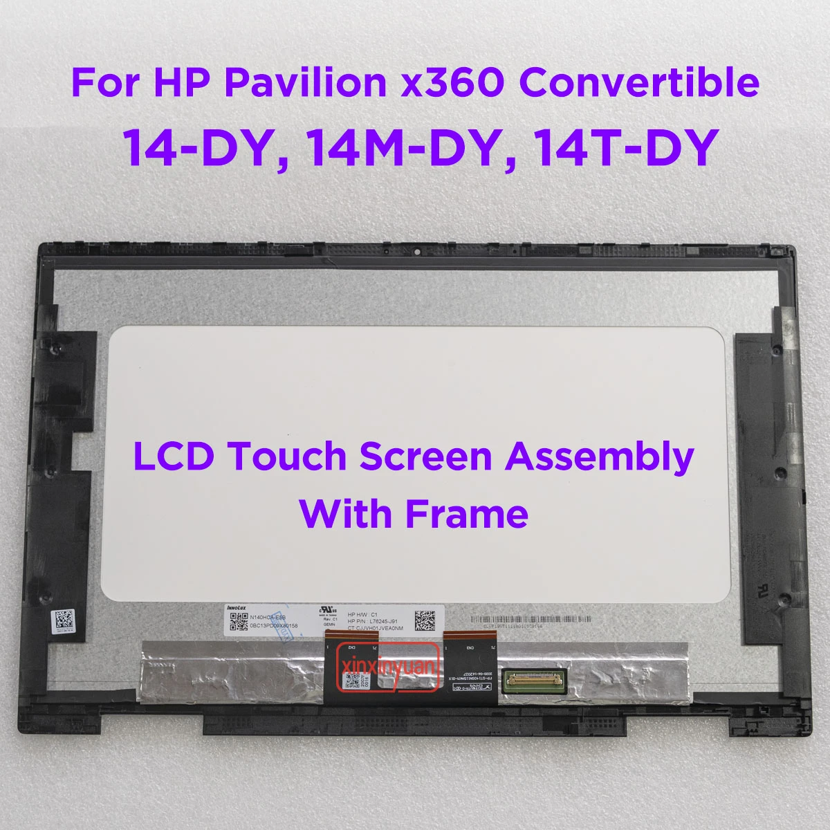 14.0 LCD Touch Screen Digitizer Assembly For HP Pavilion x360 ...