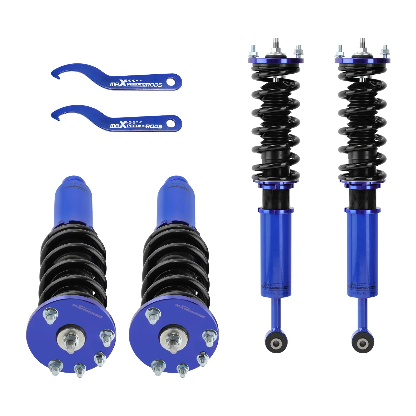 COILOVERS-Struts-FOR-HONDA-ACCORD-98-02-CG-CF-CL-TL-Adjustable-Height ...