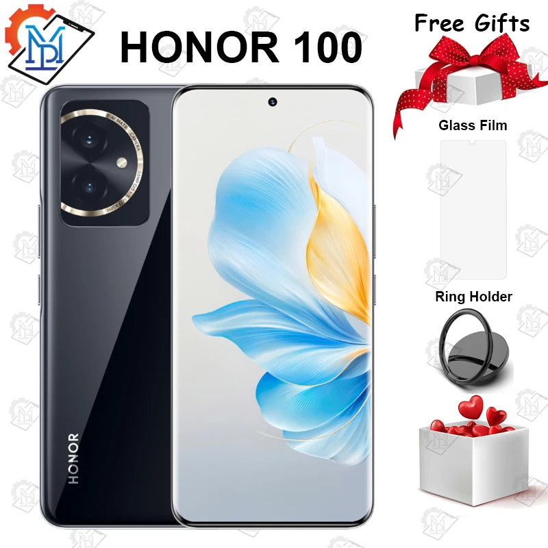 Original-HONOR-100-5G-6-7-Inches-120Hz-Screen-Snapdragon-7-Gen-3-Octa ...