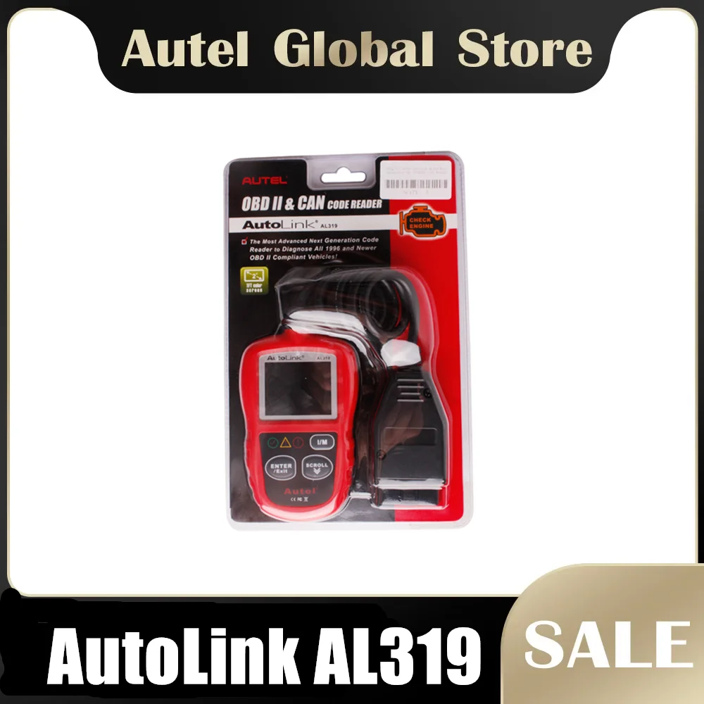 AUtel NEXT GENERATION OBDII&CAN SCAN TOOL AutoLink AL319 - AliExpress 34