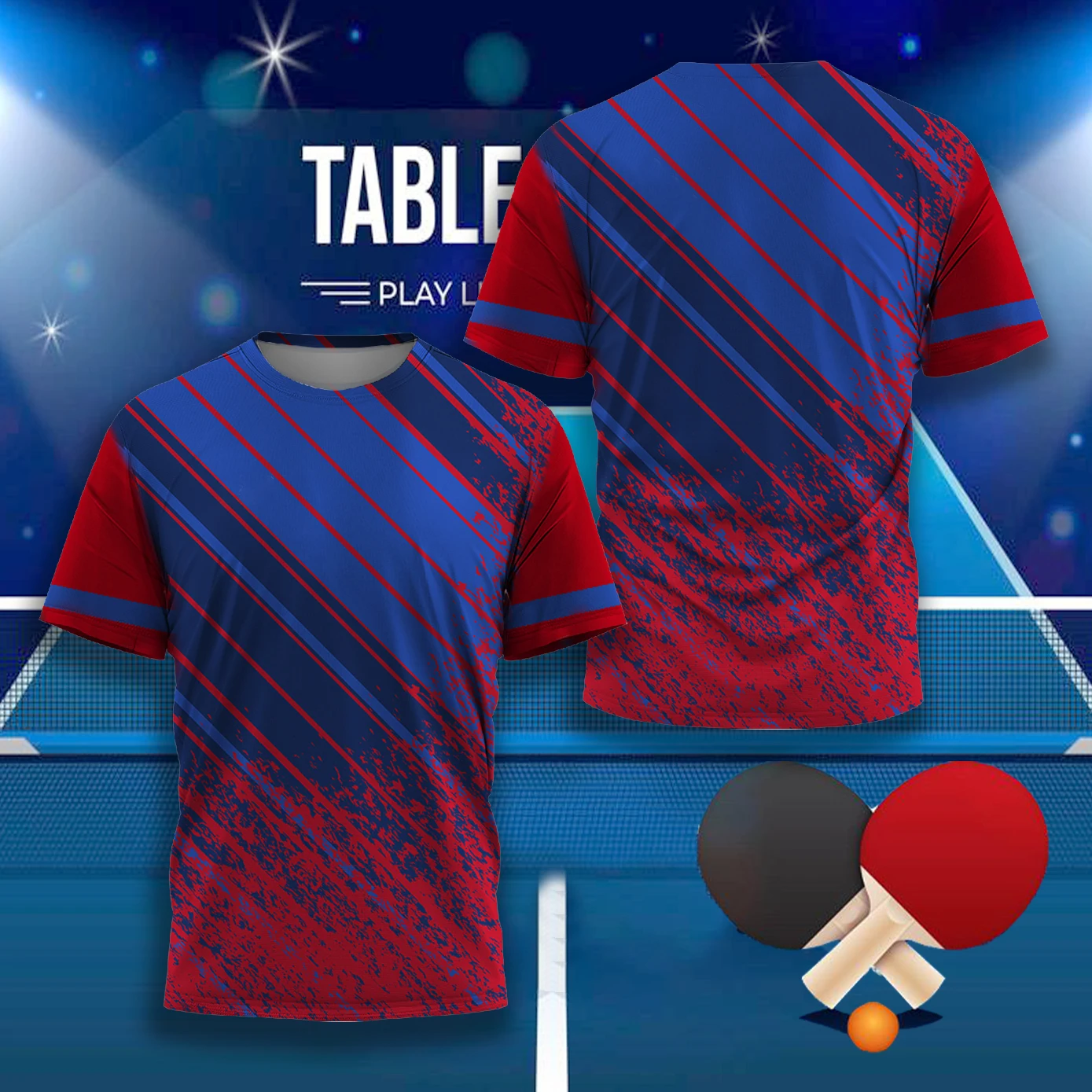 Professional-Unisex-Table-Tennis-Jerseys-Competition-Training-Shirts ...