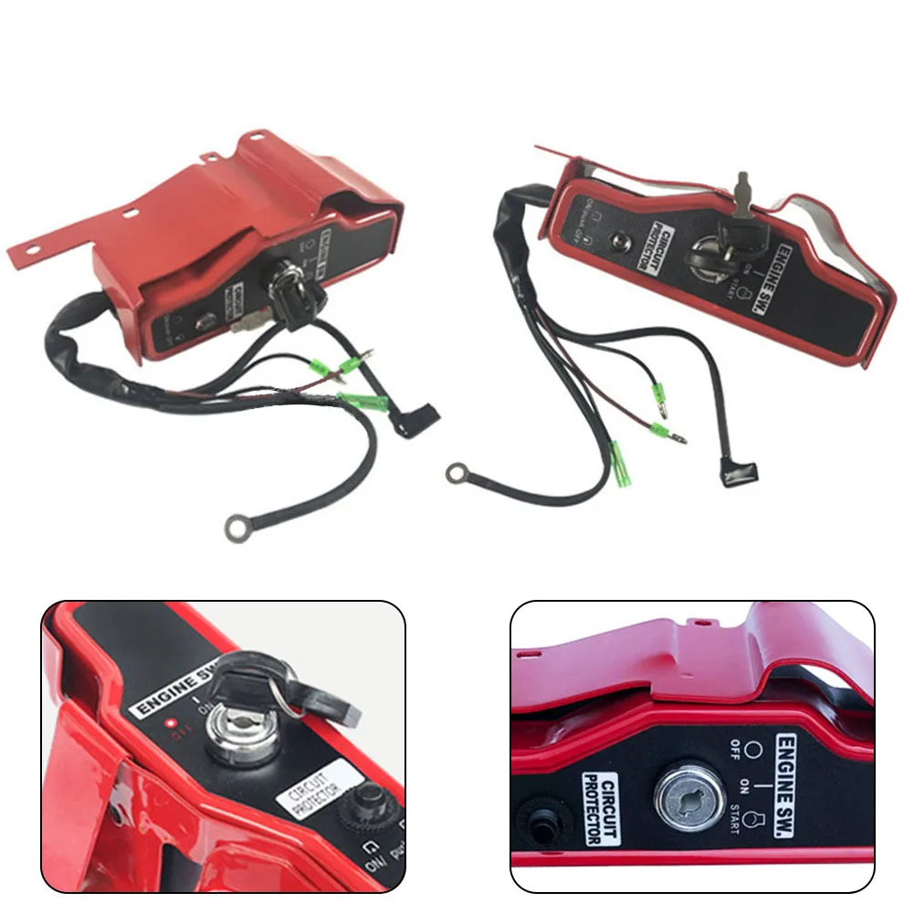 Electric-Ignition-Switch-2-Key-Panel-For-Honda-GX160-GX390-Engines-Gas ...
