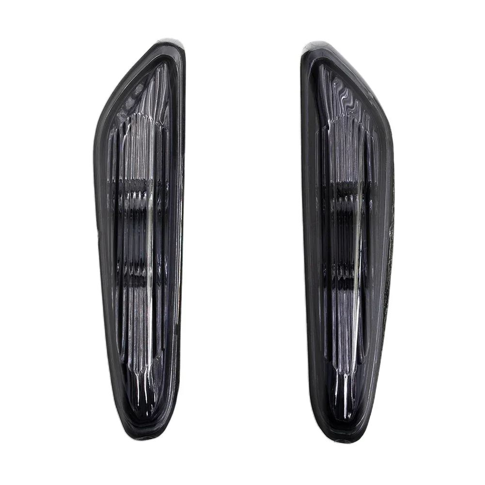 2pcs 12V 55W Car Side Marker Light Turn Indicator Lamp No Bulbs Gray ...
