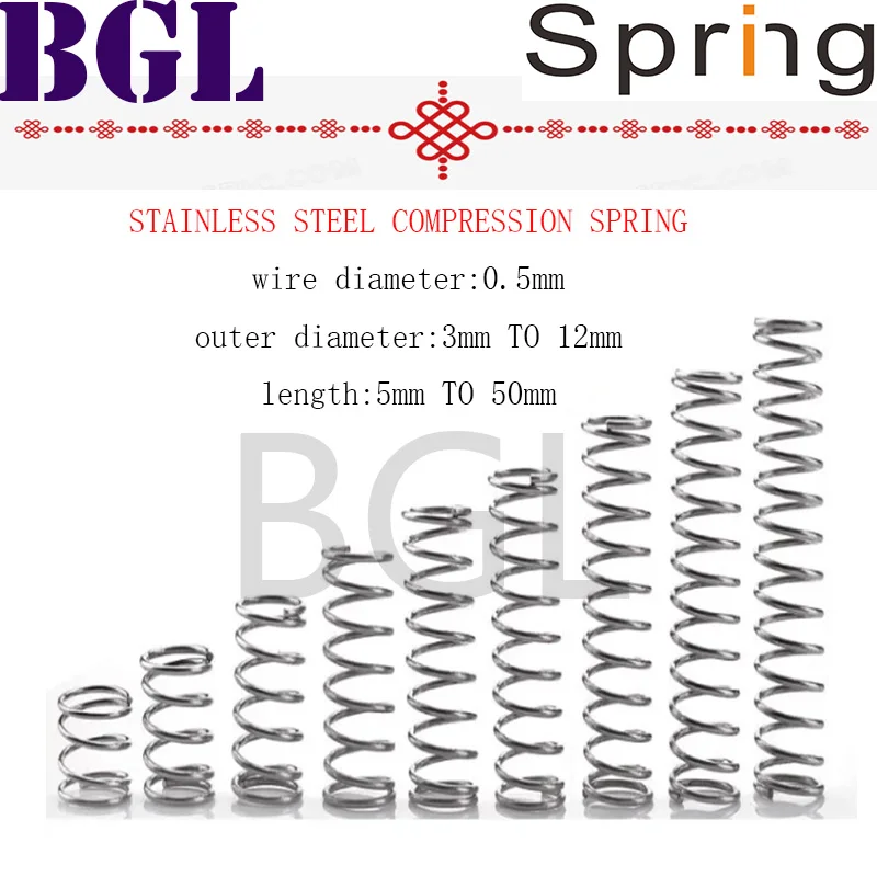 20pcs-lot-0-5mm-Stainless-Steel-Micro-Small-Compression-spring-OD-3mm ...