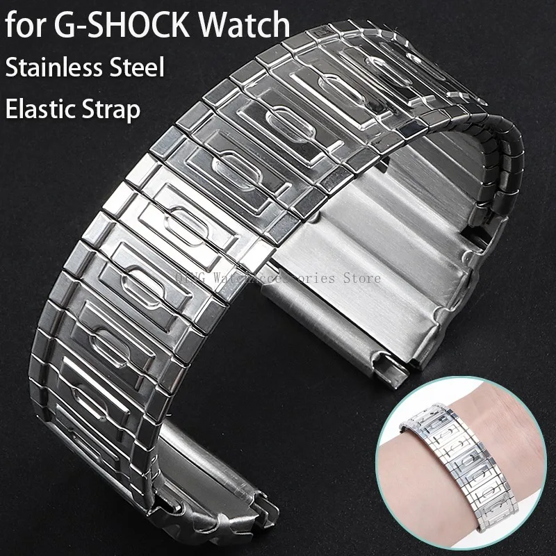 Men-Women-Bracelets-for-G-SHOCK-Watch-Stainless-Steel-Elastic ...