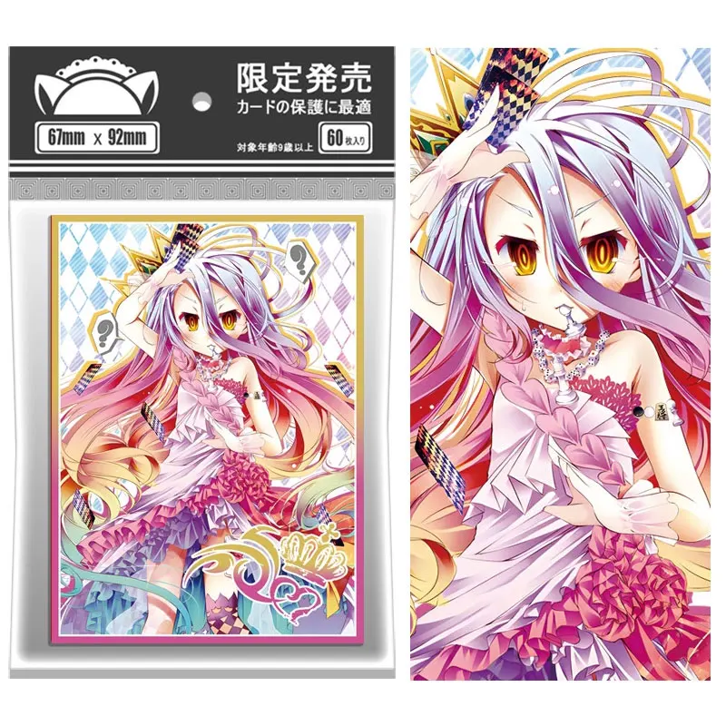 60PCS-Bag-Laser-Anime-Card-Sleeves-67x92mm-Board-Game-Cards-Protector ...