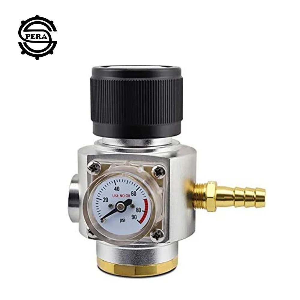 Mini-Gas-Regulator-Soda-Keg-Regulator-Co2-Keg-Charger-0-90PSI-for-Soda ...