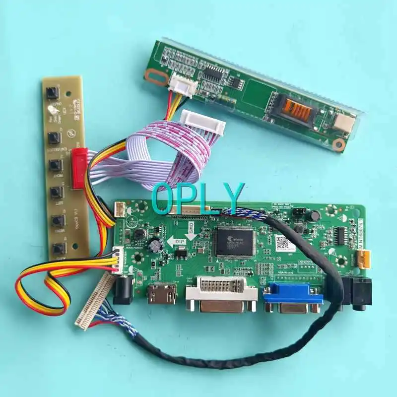 LCD Display Panel Driver Controller Board Fit B141XG05 B141XG08 VGA DVI ...