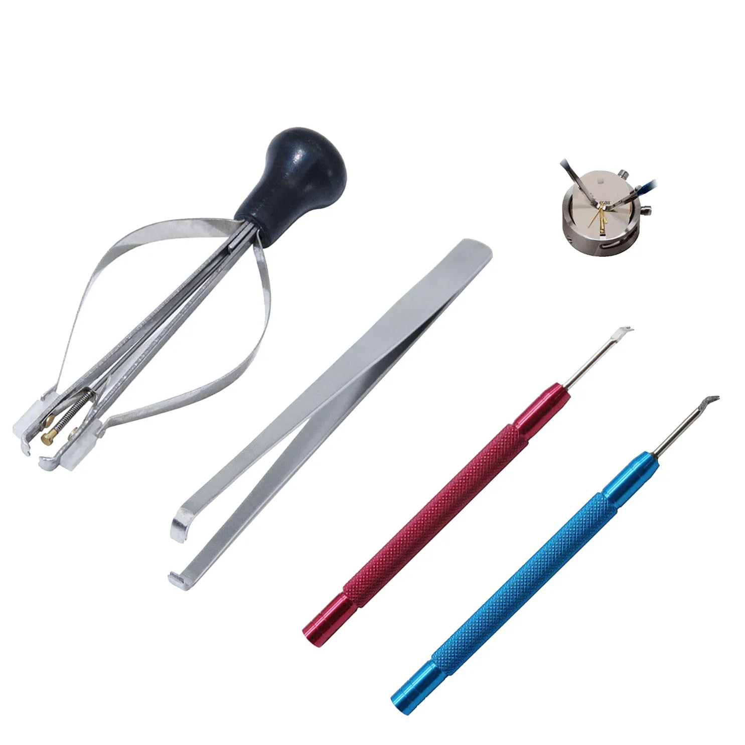 Steel-Watch-Dial-Pointer-Remover-Shovel-Clamp-Repair-Tool-Needle-Pliers ...