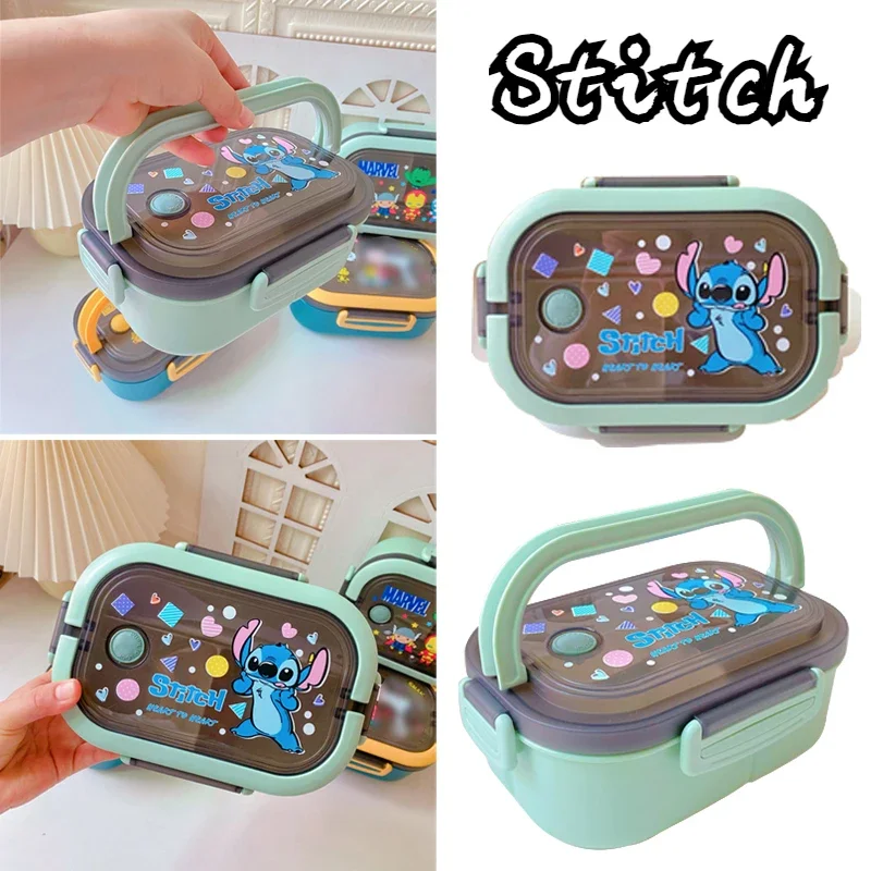 Disney-Stitch-Cartoon-Portable-Lunch-Box-Child-Student-Hermetic-Bento ...