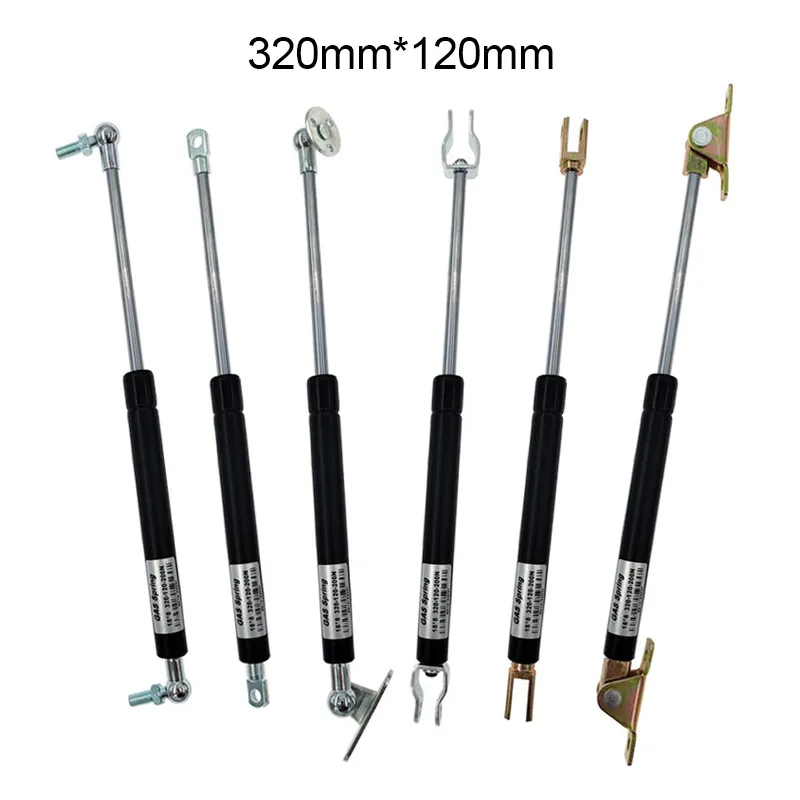 18*8 Rod 120mm Stroke Gas Spring 50n-500n/5kg-50kg Force Lift Support ...