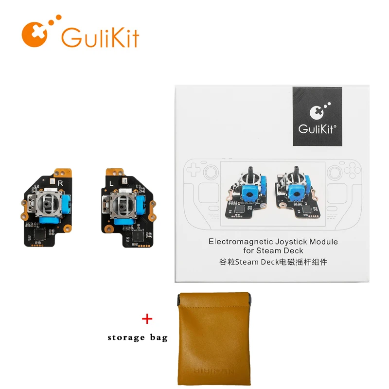 Gulikit No Drifting Electromagnetic Joystick Module For Steam Deck ...